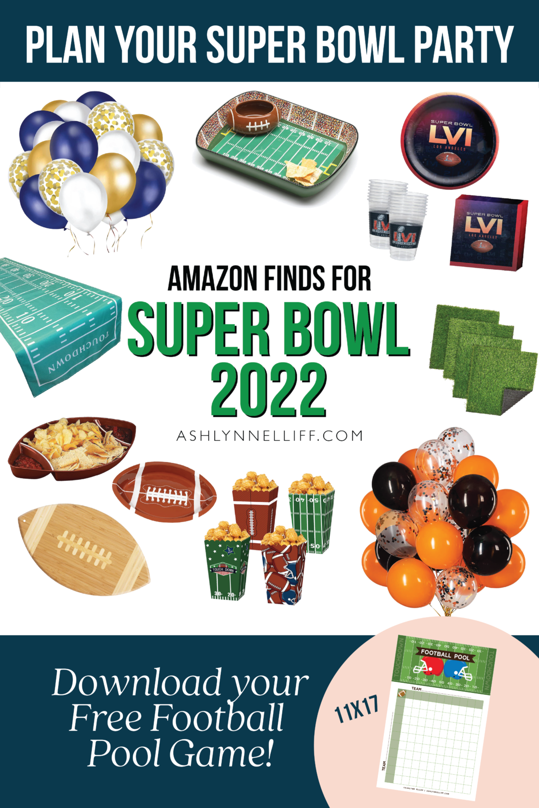 Plan your Super Bowl Party + Free Download! - ashlynnelliff.com